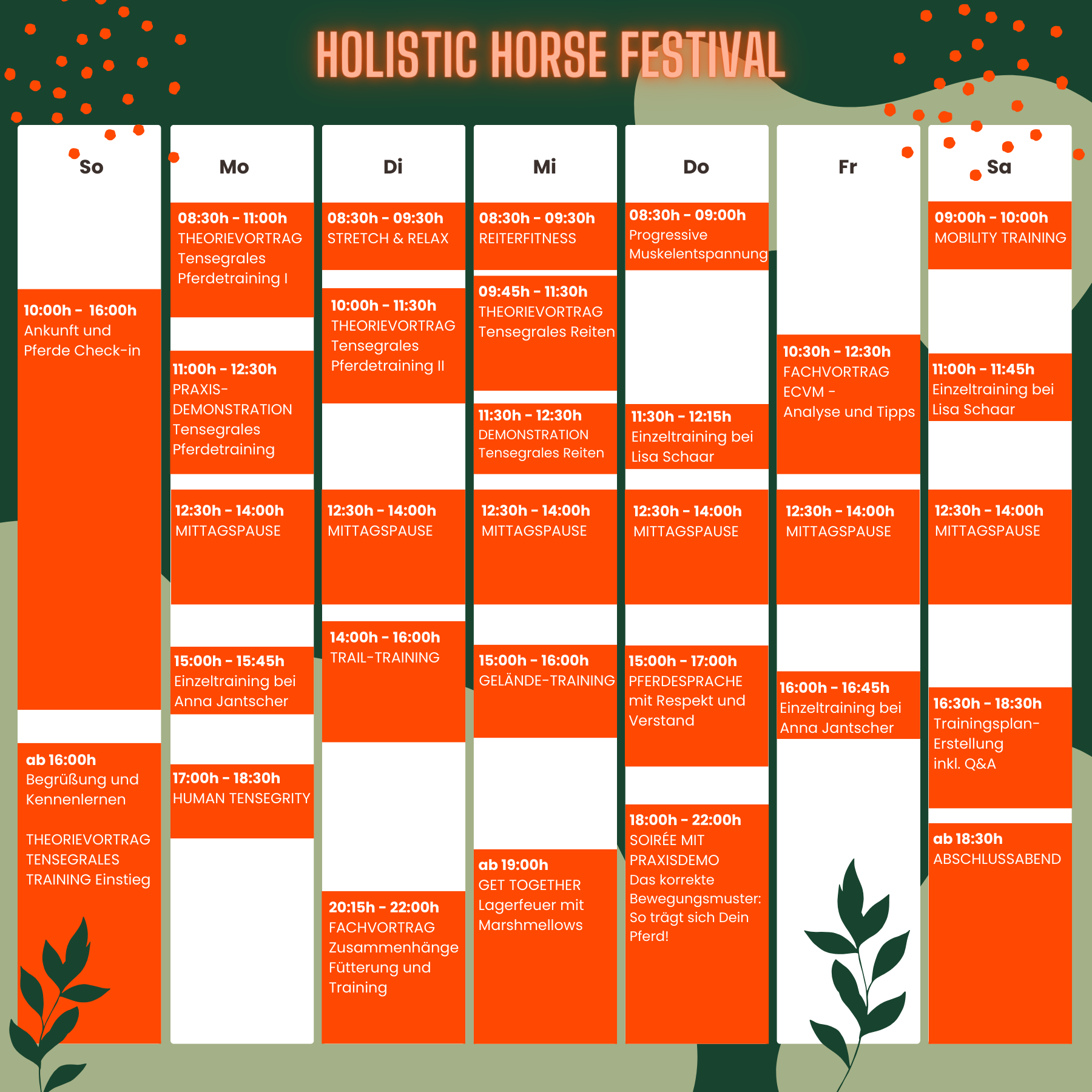 Holistic Horse Festival mit Anna Jantscher&Team Mischenried!